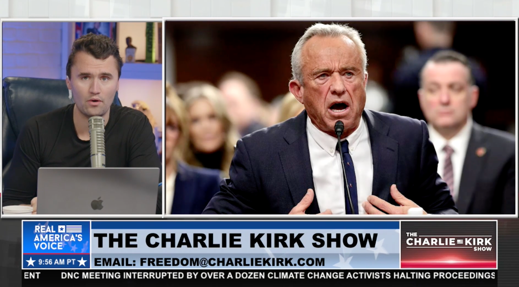 Charlie Kirk says that if Sen. Bill Cassidy (R-LA) "wants to be a senator ever in his future, I ...